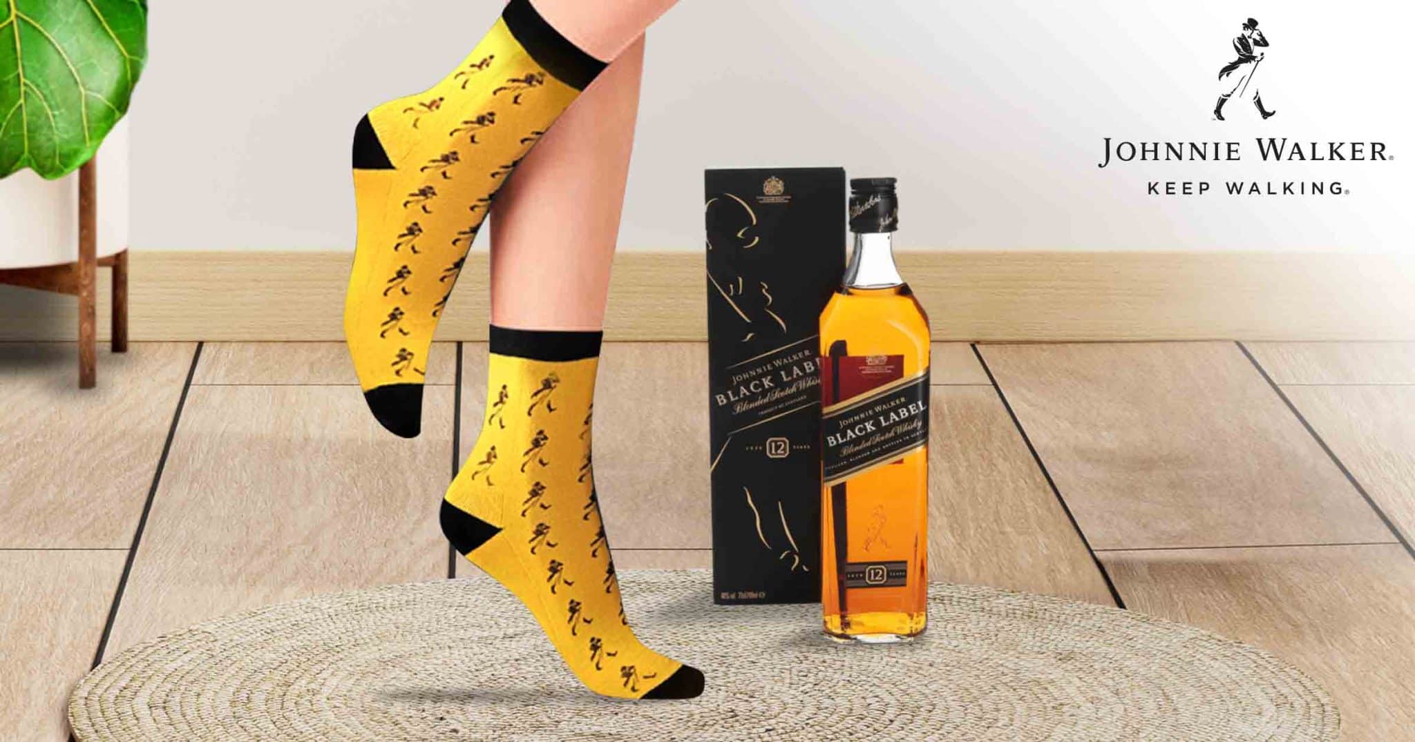 Limited Edition Design Johnnie Walker Socks - DTC World