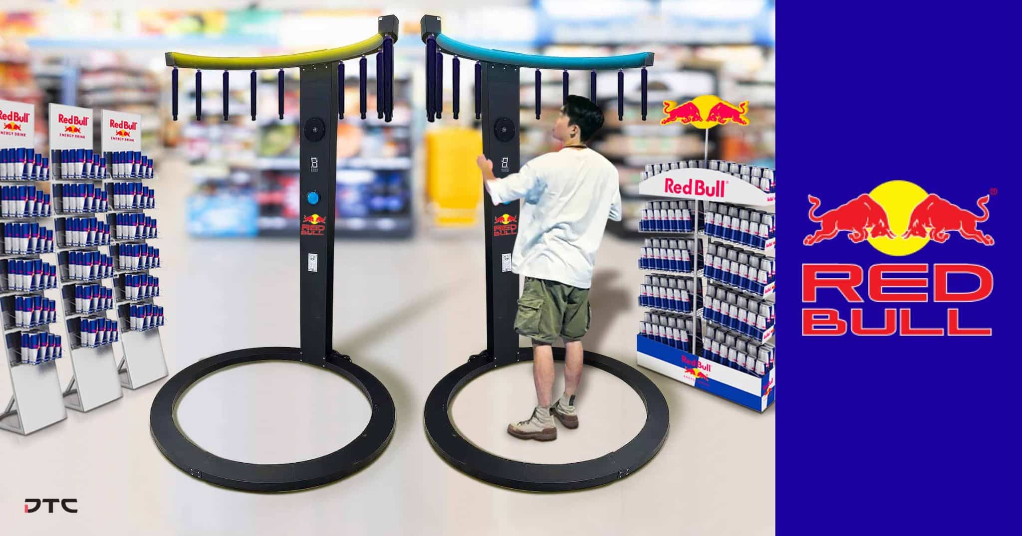 Red Bull “Catch the Sticks” Reaction Challenge — POSM and Display ...