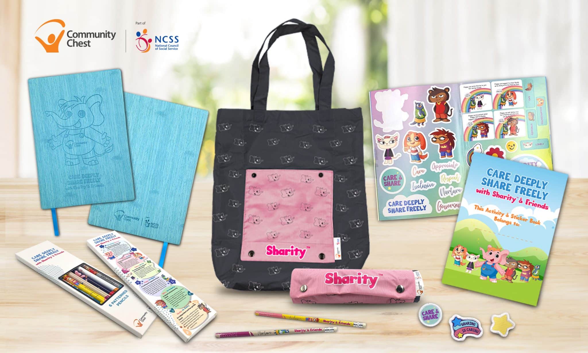 Sharity Club E-Store Merchandise - DTC World