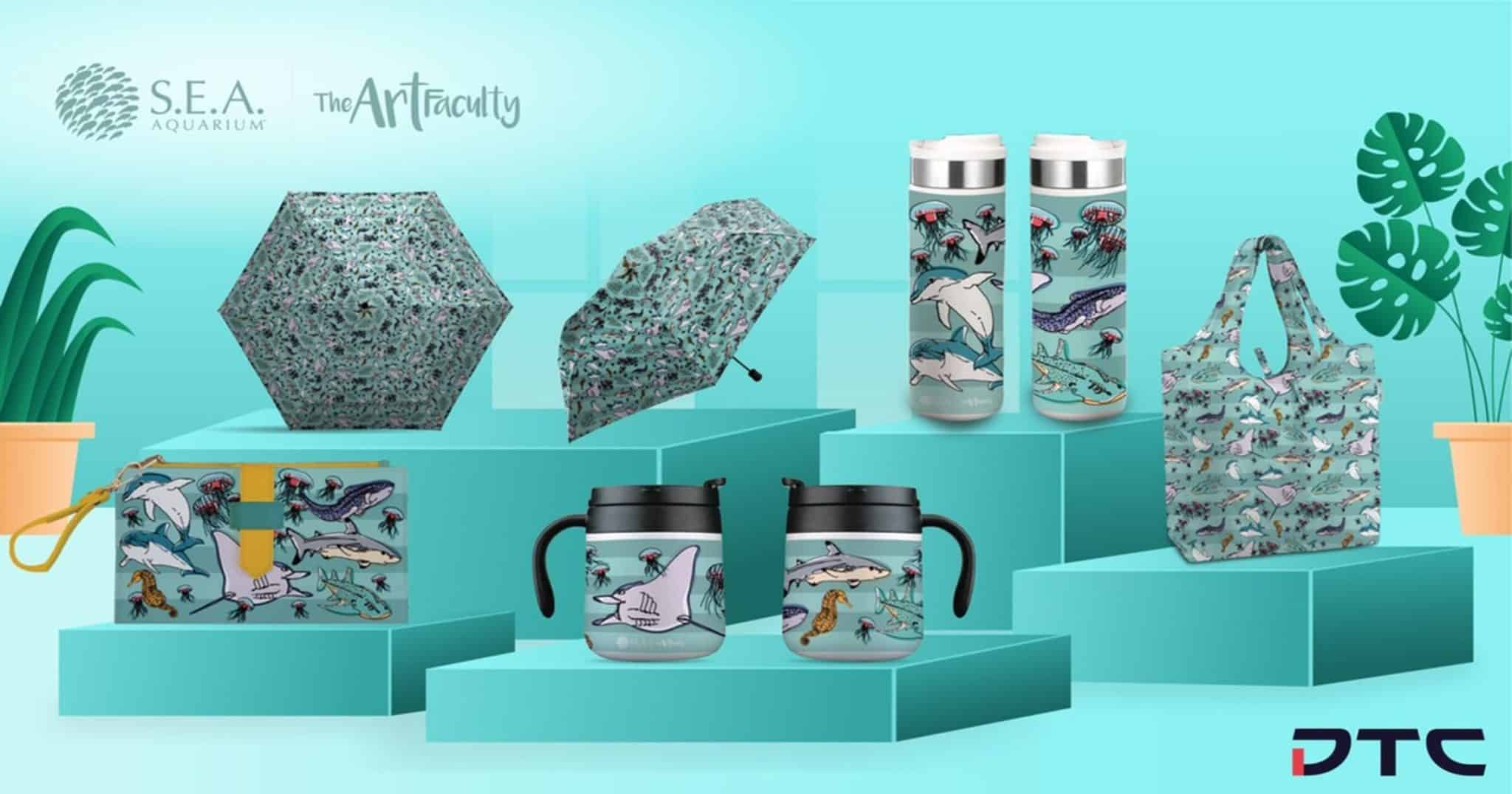 The Art Faculty x S.E.A. Aquarium Merchandise Collaboration - DTC World