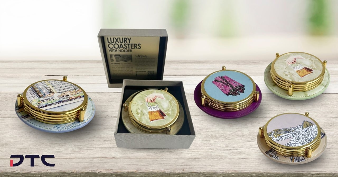 Exclusive Premium Coaster Collection by The Art Faculty - DTC World