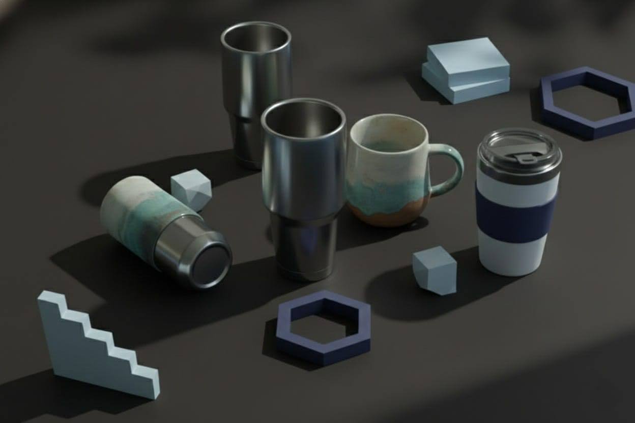 Ceramic vs Stainless Steel Custom Mugs for Campaign Impact