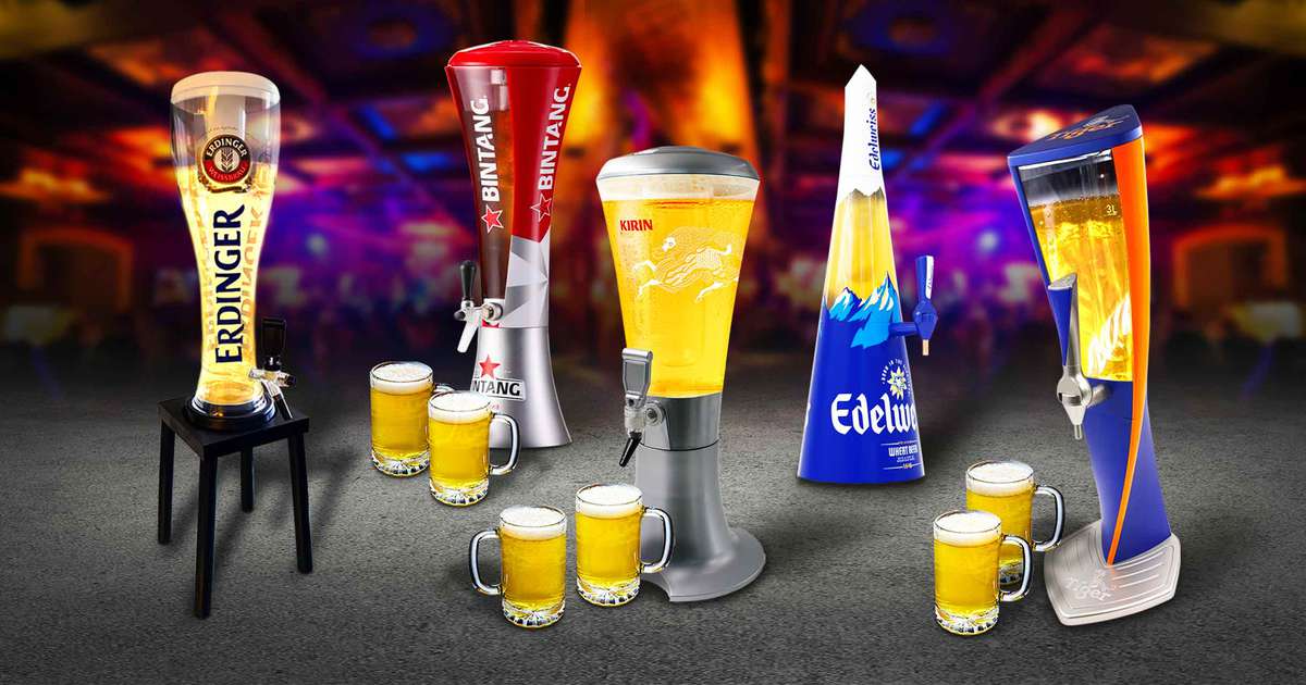 Customised Promotional Beer Towers - DTC World