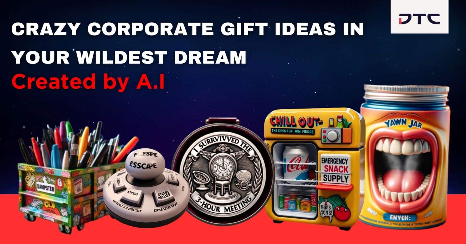 6 Crazy Corporate Gift Ideas in Your Wildest Dream Created by AI - DTC ...