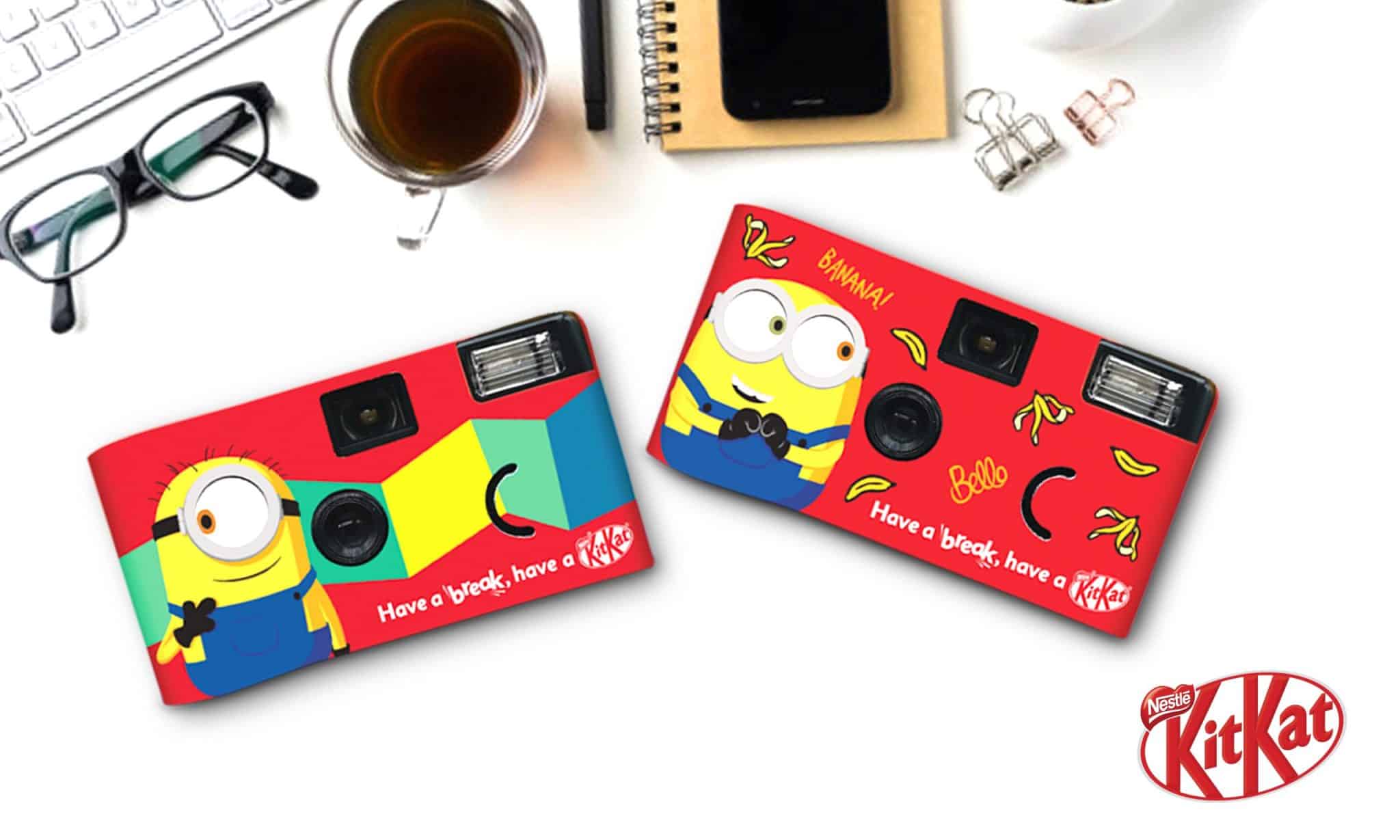 Nestle KitKat x Minions Disposable Cameras - DTC World