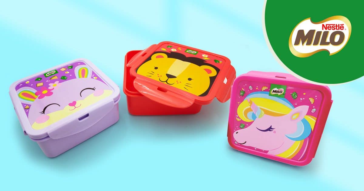 MILO Animal-Themed Lunch Boxes - DTC World