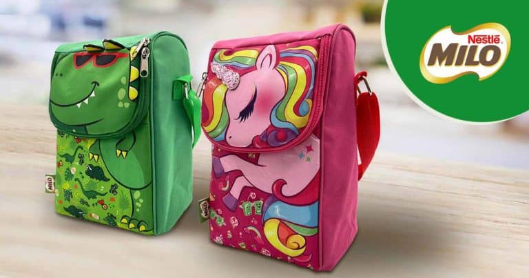 Milo Dinosaur and Unicorn Thermal Lunch Bags - DTC World