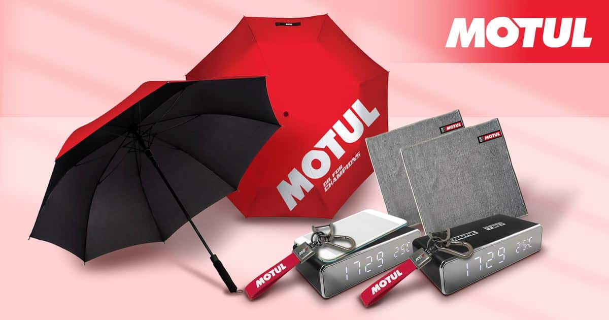 MOTUL Promotional Gifts — Door-to-Door Fulfilment - DTC World