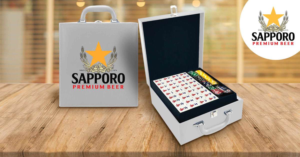 SAPPORO Customised Mahjong Set — Promotional Merchandise - DTC World