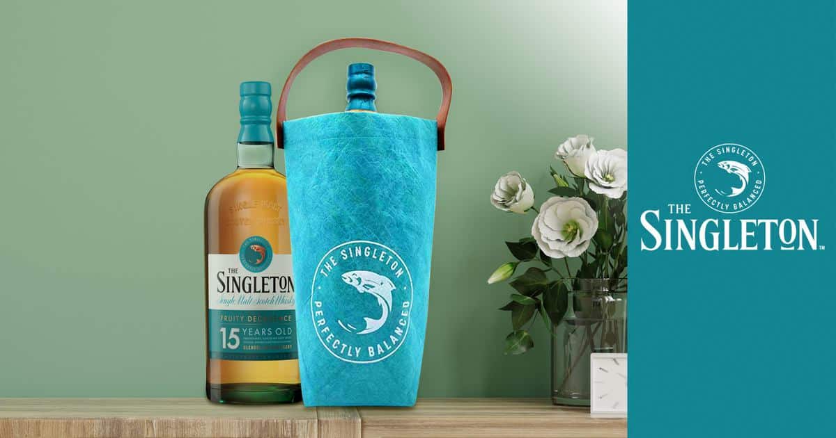 Singleton Eco-Friendly Tyvek Whisky Bottle Carrier - DTC World