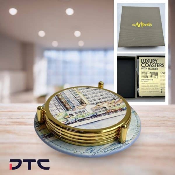 Exclusive Premium Coaster Collection by The Art Faculty - DTC World
