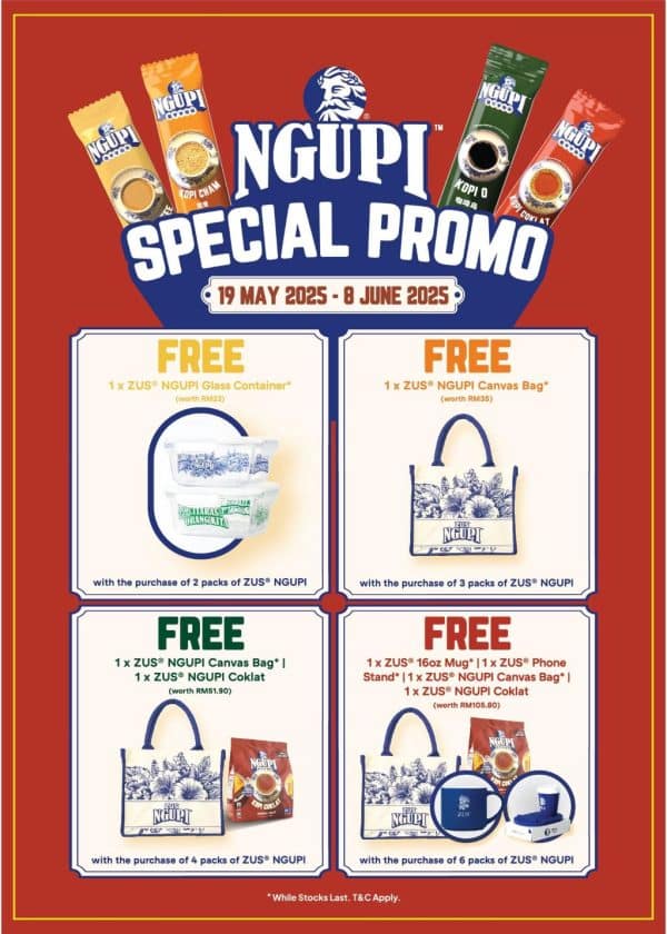 Custom ZUS Ngupi GWP & Promotional Merchandise Canvas Bag - DTC World