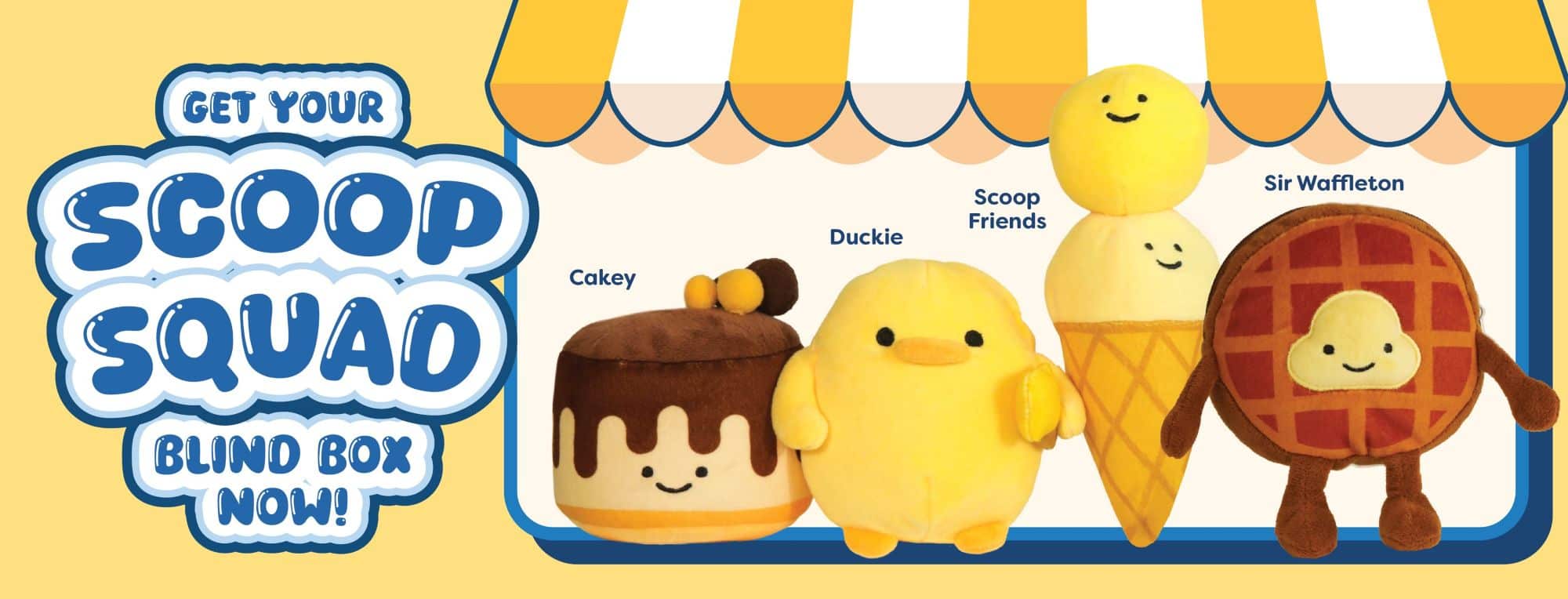 Inside Scoop Blind Box - Custom Plush Keychain & Foldable Bag - DTC World